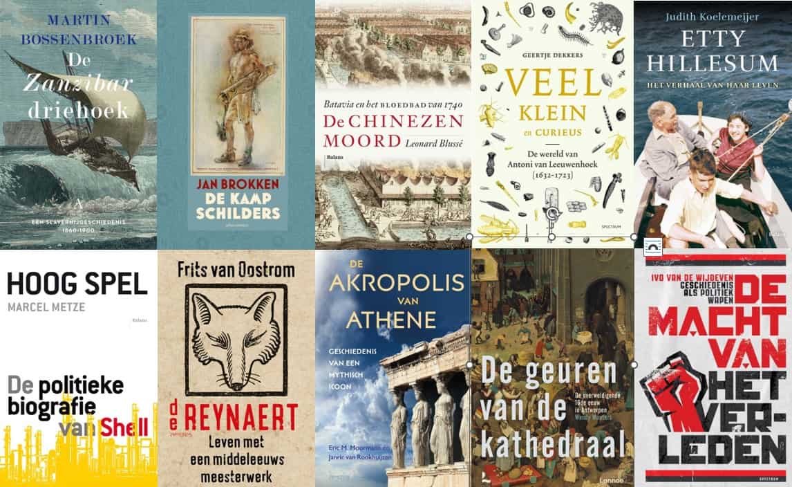 Longlist bekend Libris Geschiedenis Prijs 2023 - Historisch Nieuwsblad